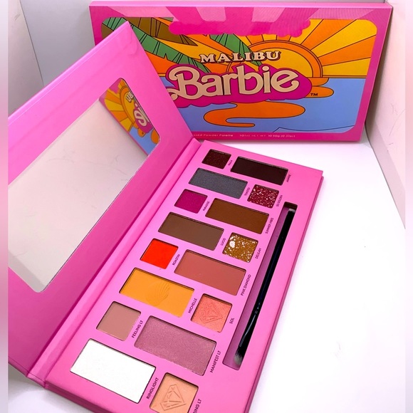 Barbie | Makeup | Barbie New Malibu Palette With Brush Included New ...